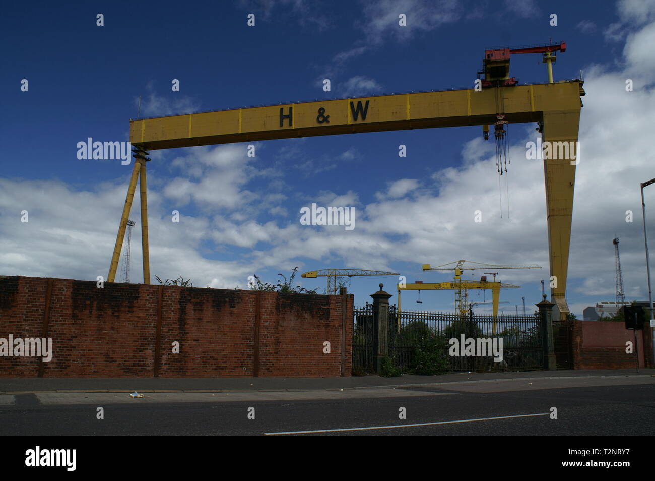 Samson goliath cranes hi-res stock photography and images - Alamy