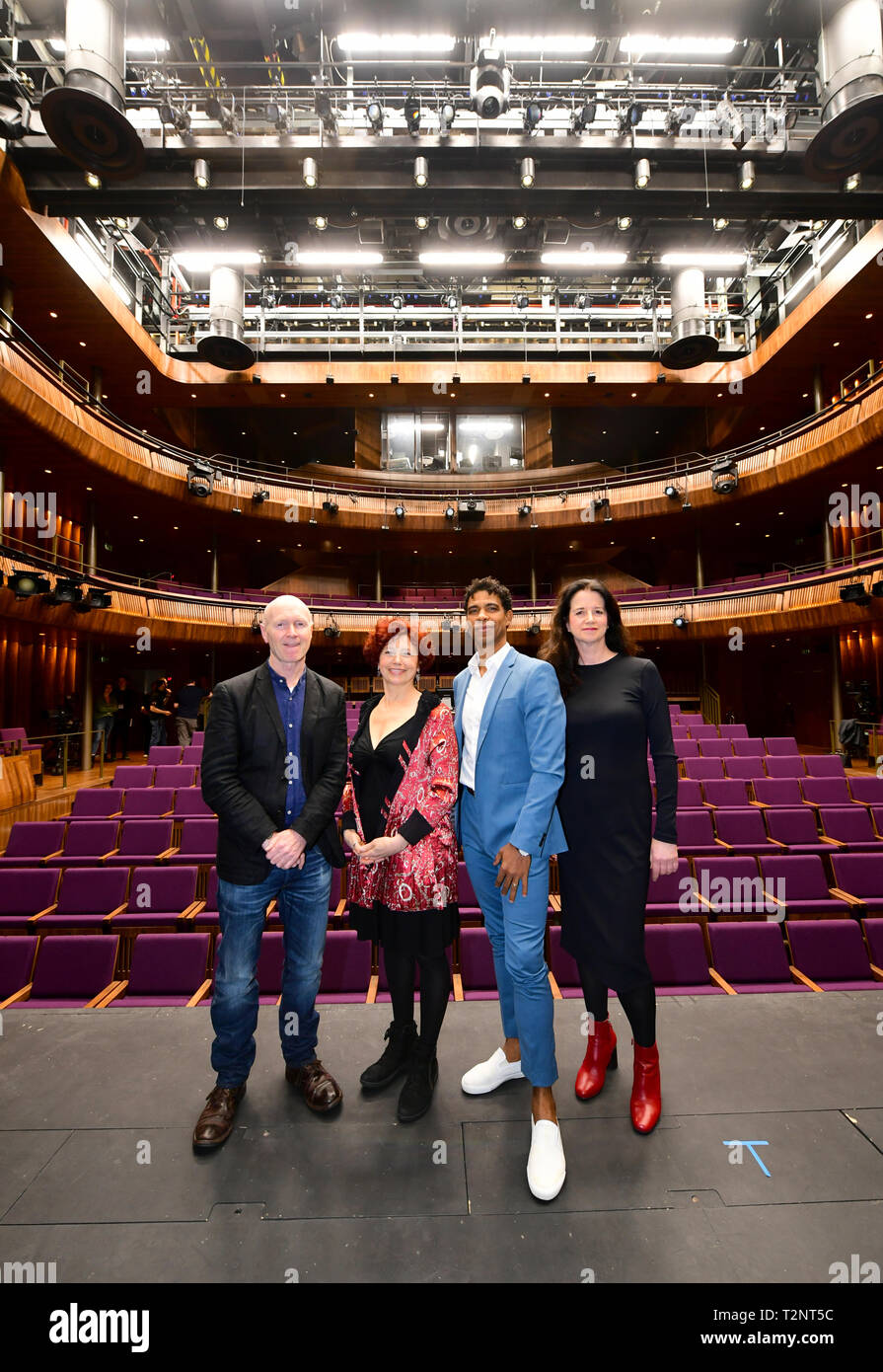 (left to right) Paul Laverty, Iciar Bollain, Carlos Acosta and Andrea ...