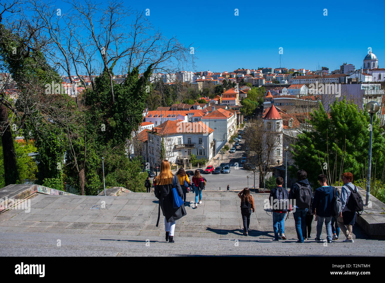Scenic walk in coimbra university hi-res stock photography and images ...