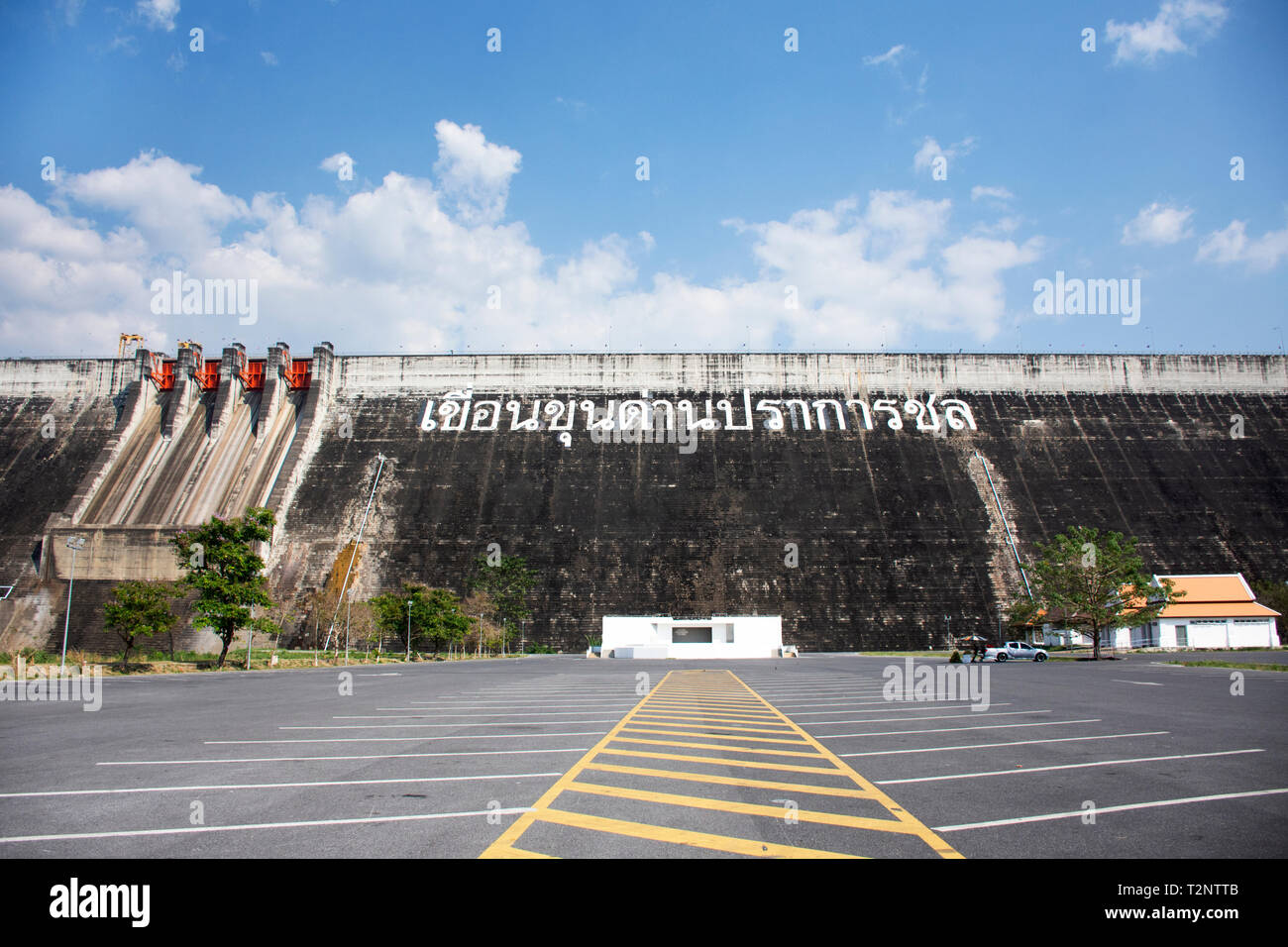 Khun Dan Prakan Chon Dam was formerly named Khlong Tha Dan reservoir at ...