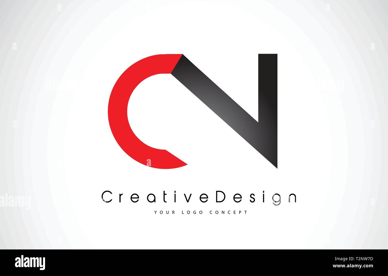 Cn logo Stock Vector Images - Alamy