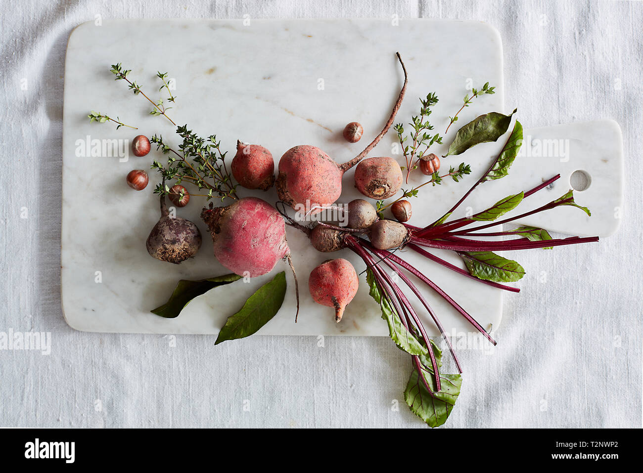 Beetroot and radish Stock Photo - Alamy