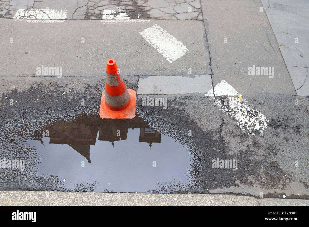Patched road hi-res stock photography and images - Alamy