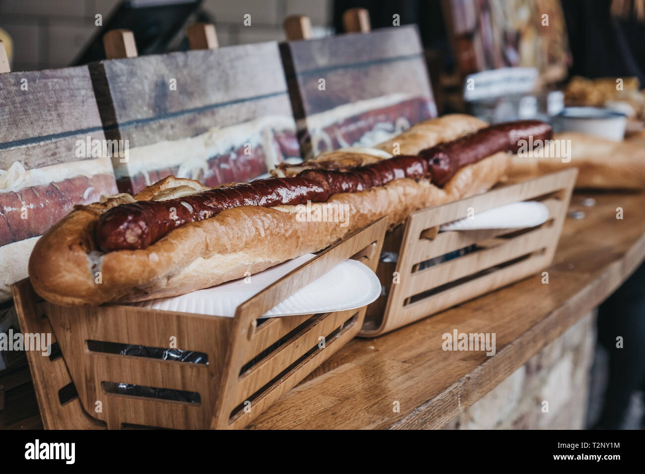 Extra large hot dog hi-res stock photography and images - Alamy