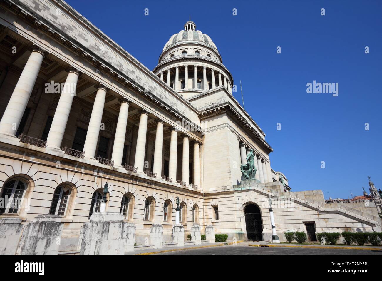 Havana, Cuba - government architecture. Famous National Capitol ...