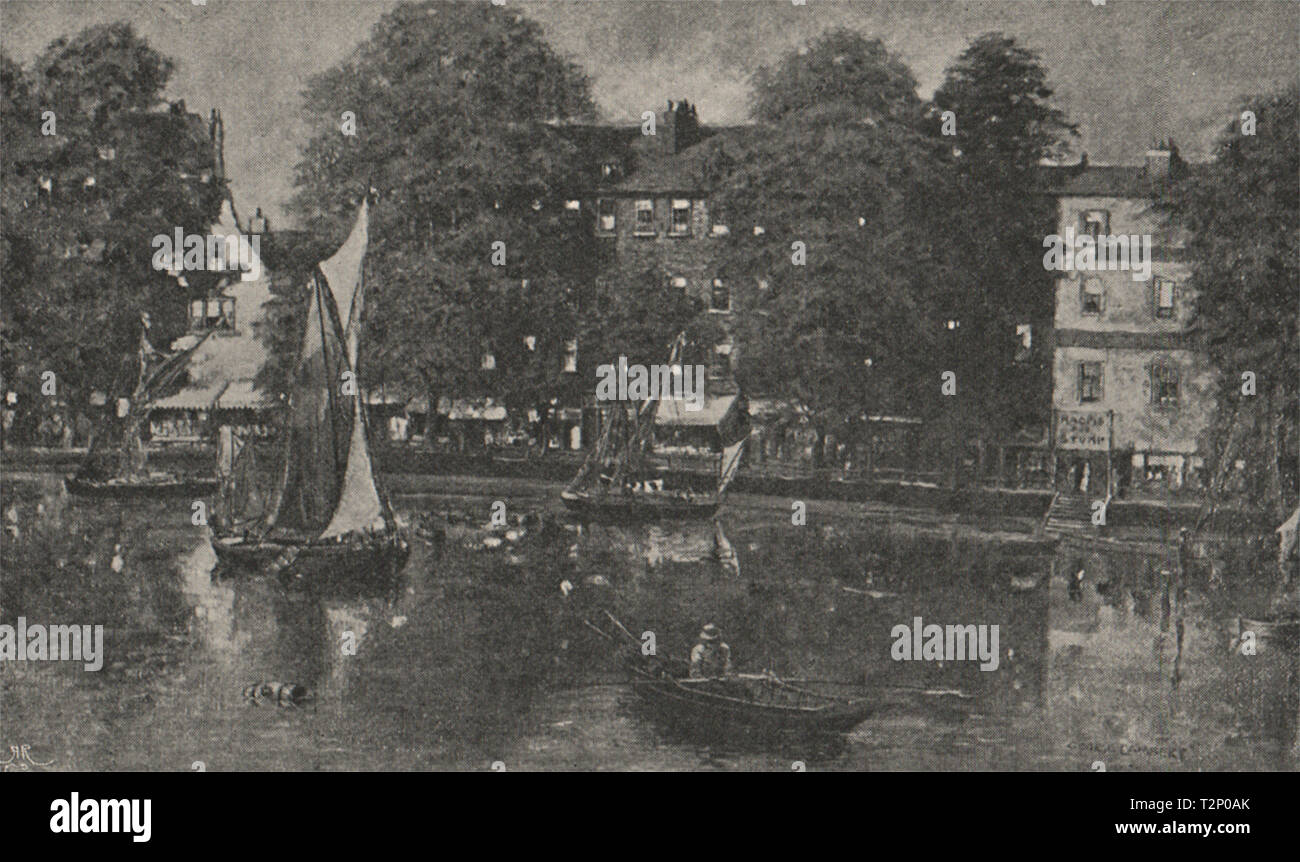 Cheyne walk painting hi-res stock photography and images - Alamy