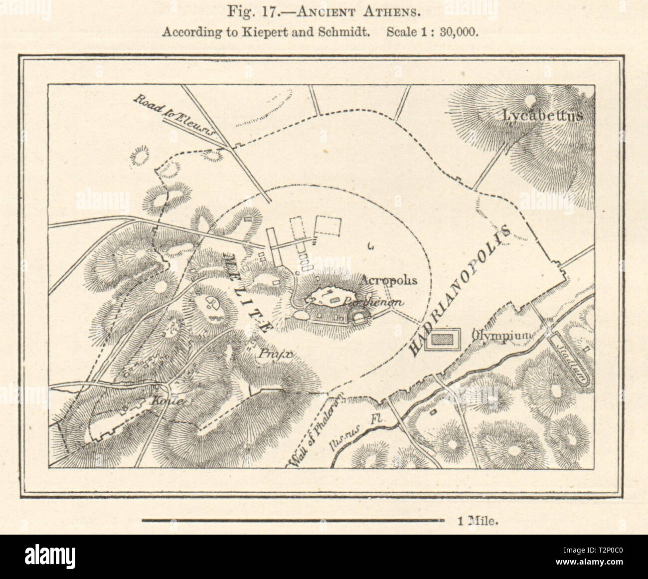 Map Of Ancient Athens