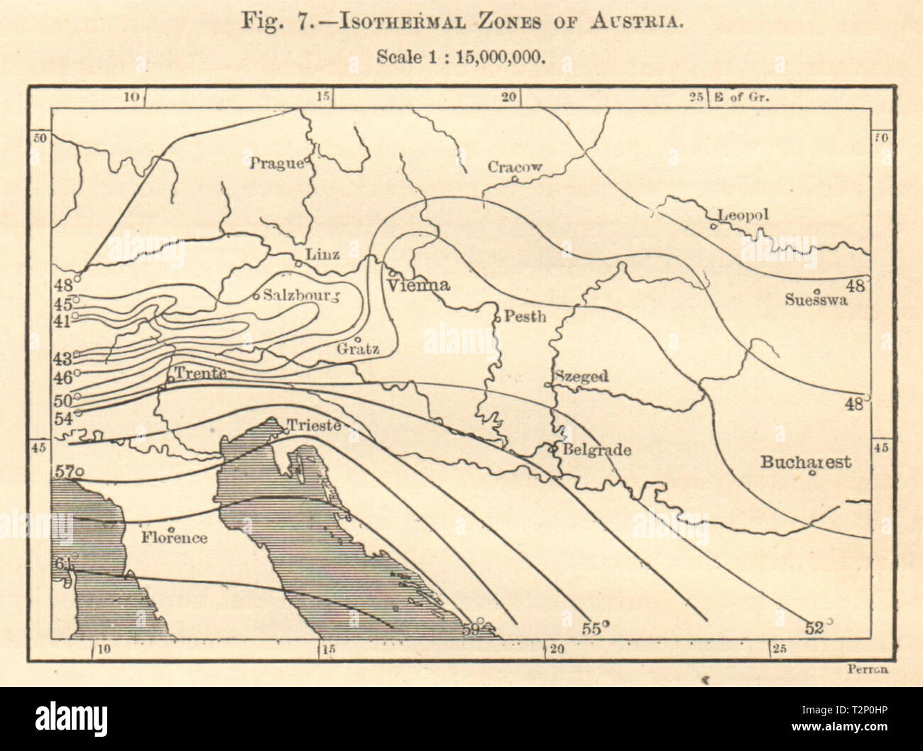 Isothermal map hi-res stock photography and images - Alamy
