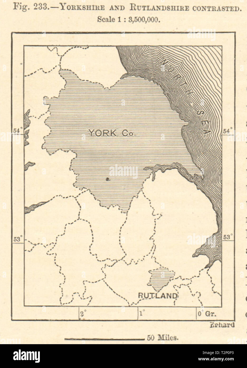 Sketch map of yorkshire hi-res stock photography and images - Alamy