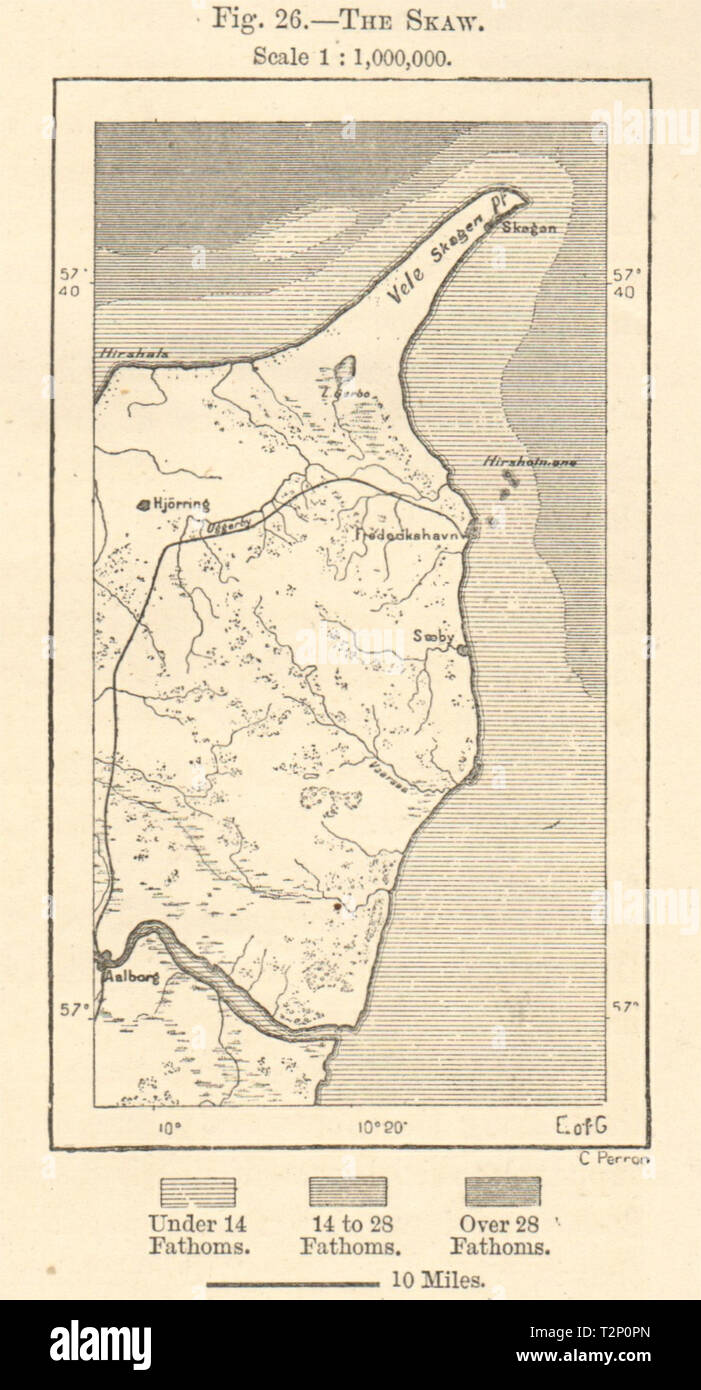 Map of aalborg hi-res stock photography and images - Alamy