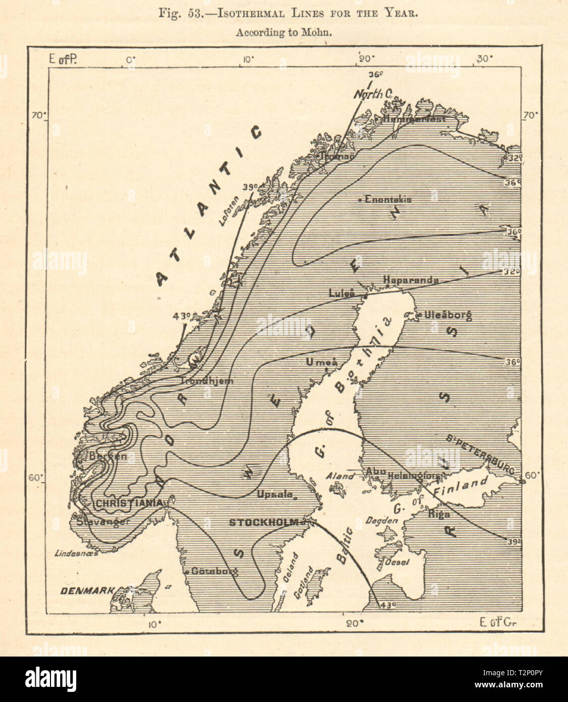 Isothermal map hi-res stock photography and images - Alamy