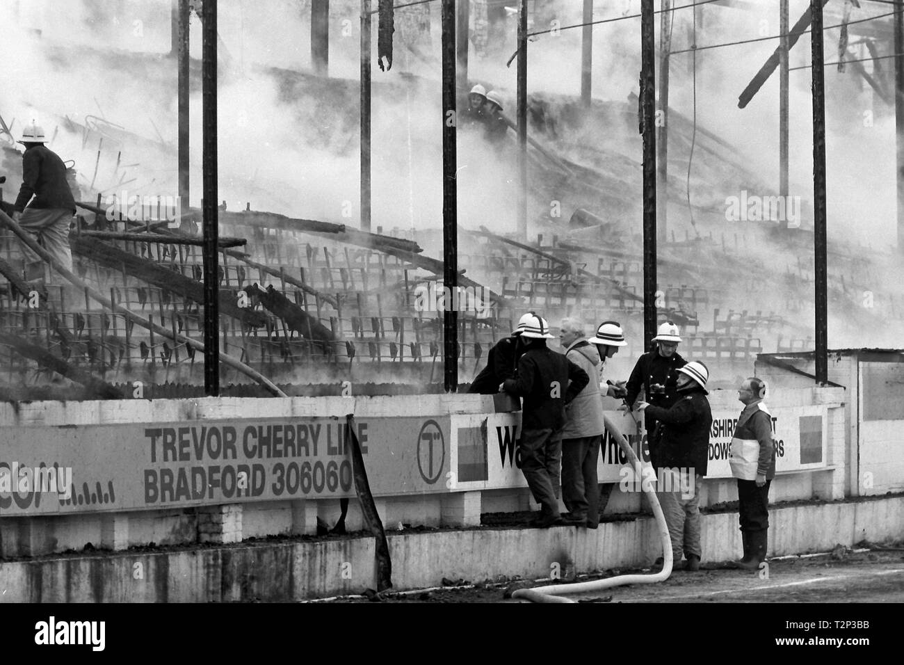 Bradford city fire Black and White Stock Photos & Images - Alamy