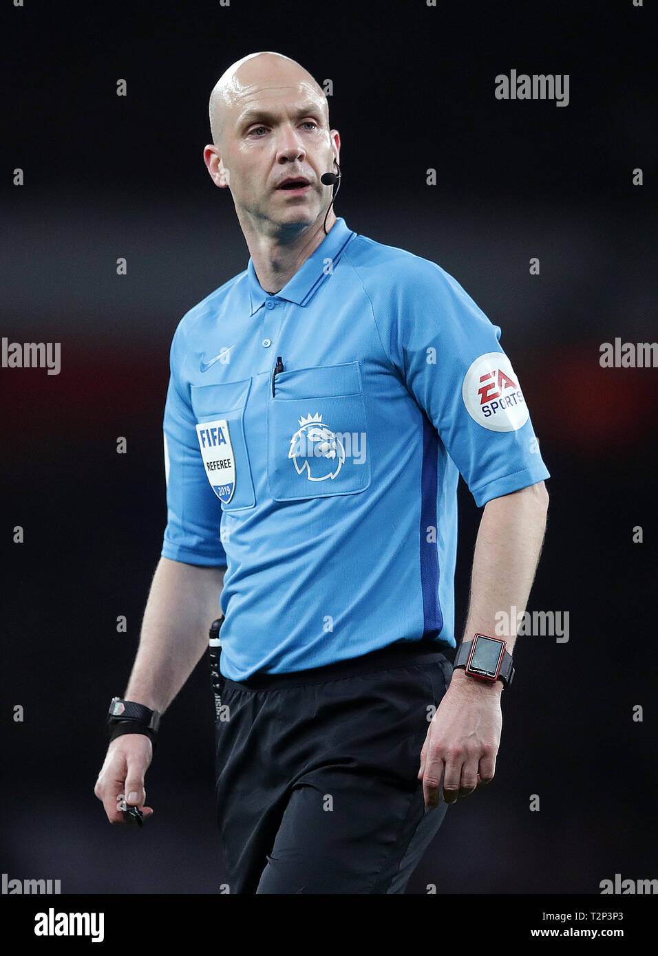 Football referee anthony taylor hi-res stock photography and images - Alamy