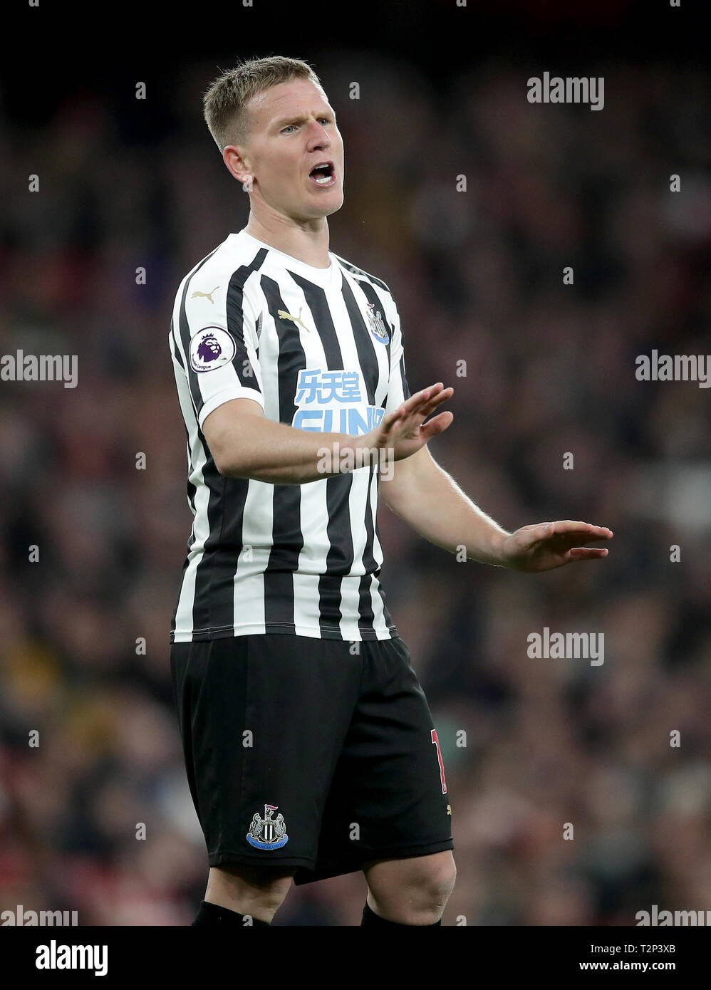 Newcastle United's Matt Ritchie Stock Photo - Alamy