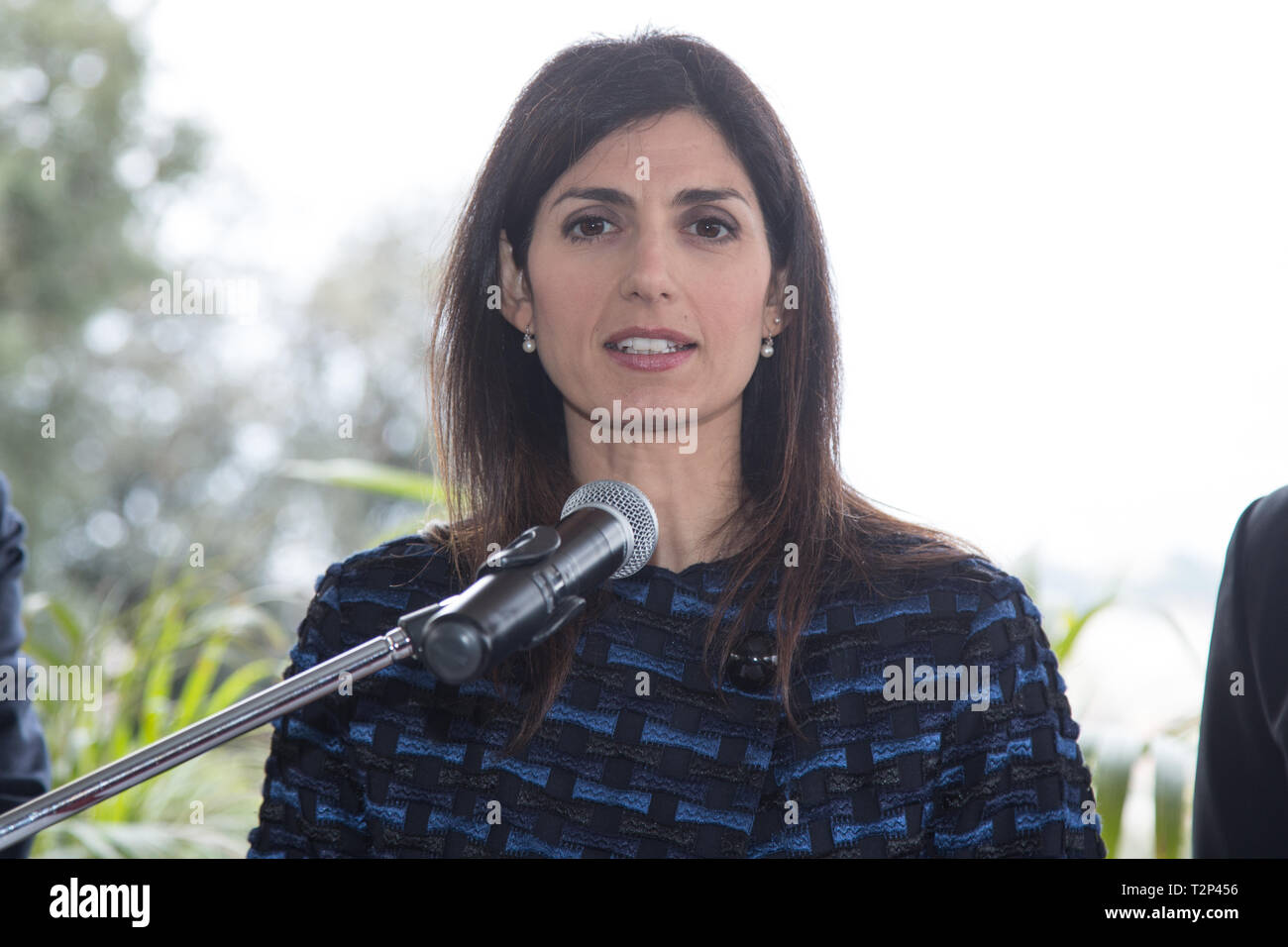 Virginia Raggi Mayor of Rome Virginia Raggi presented the photo ...