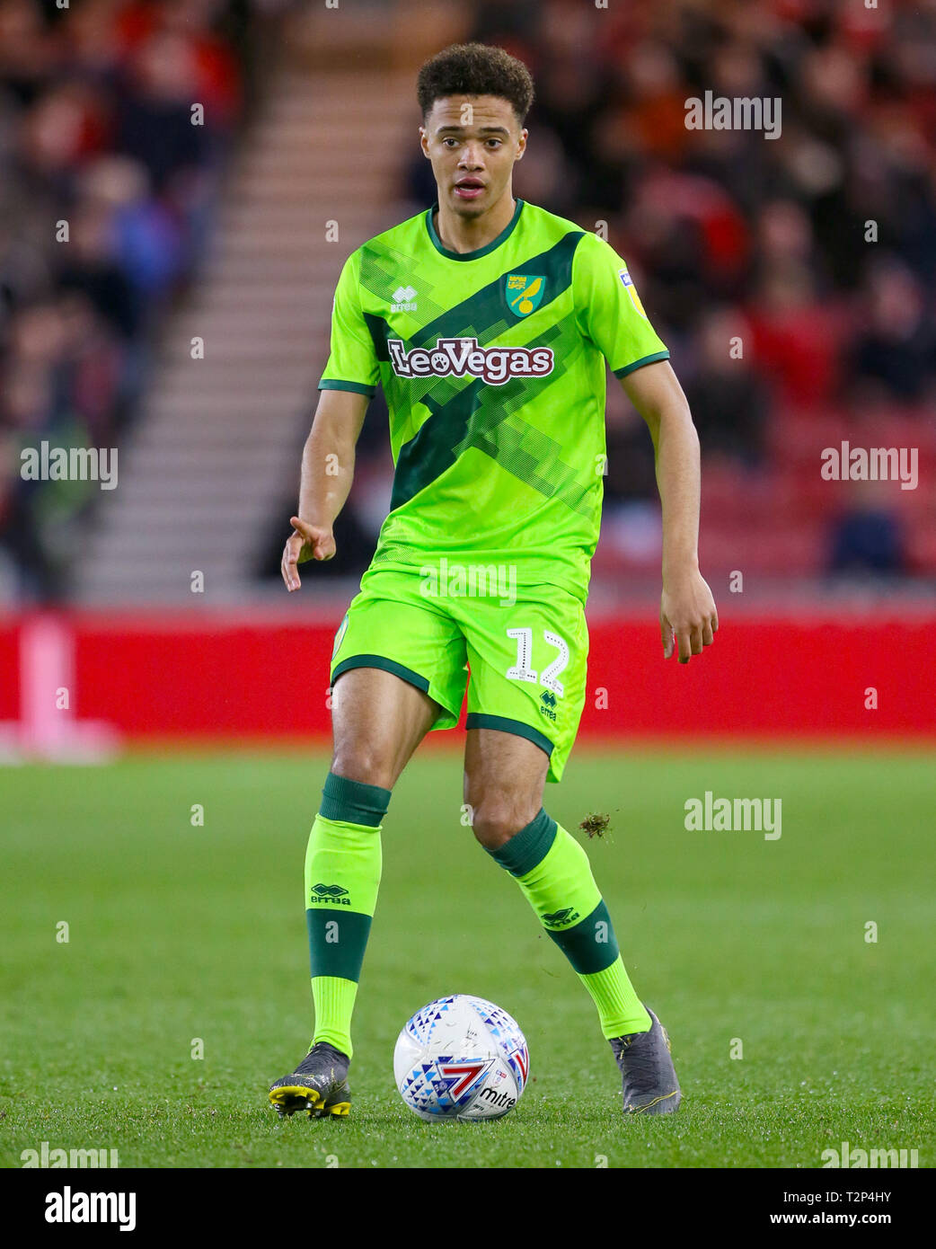 Norwich City's Jamal Lewis Stock Photo - Alamy