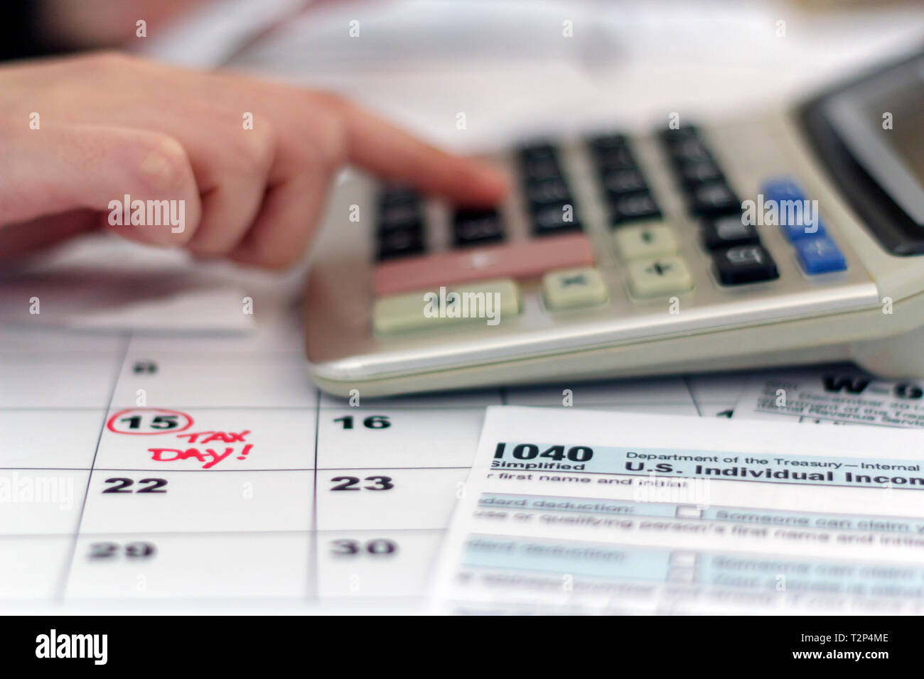 Paying taxes hi-res stock photography and images - Alamy
