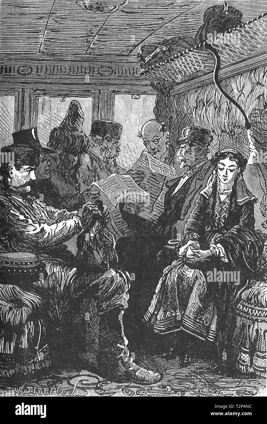 Vintage etching illustration Stock Photo - Alamy