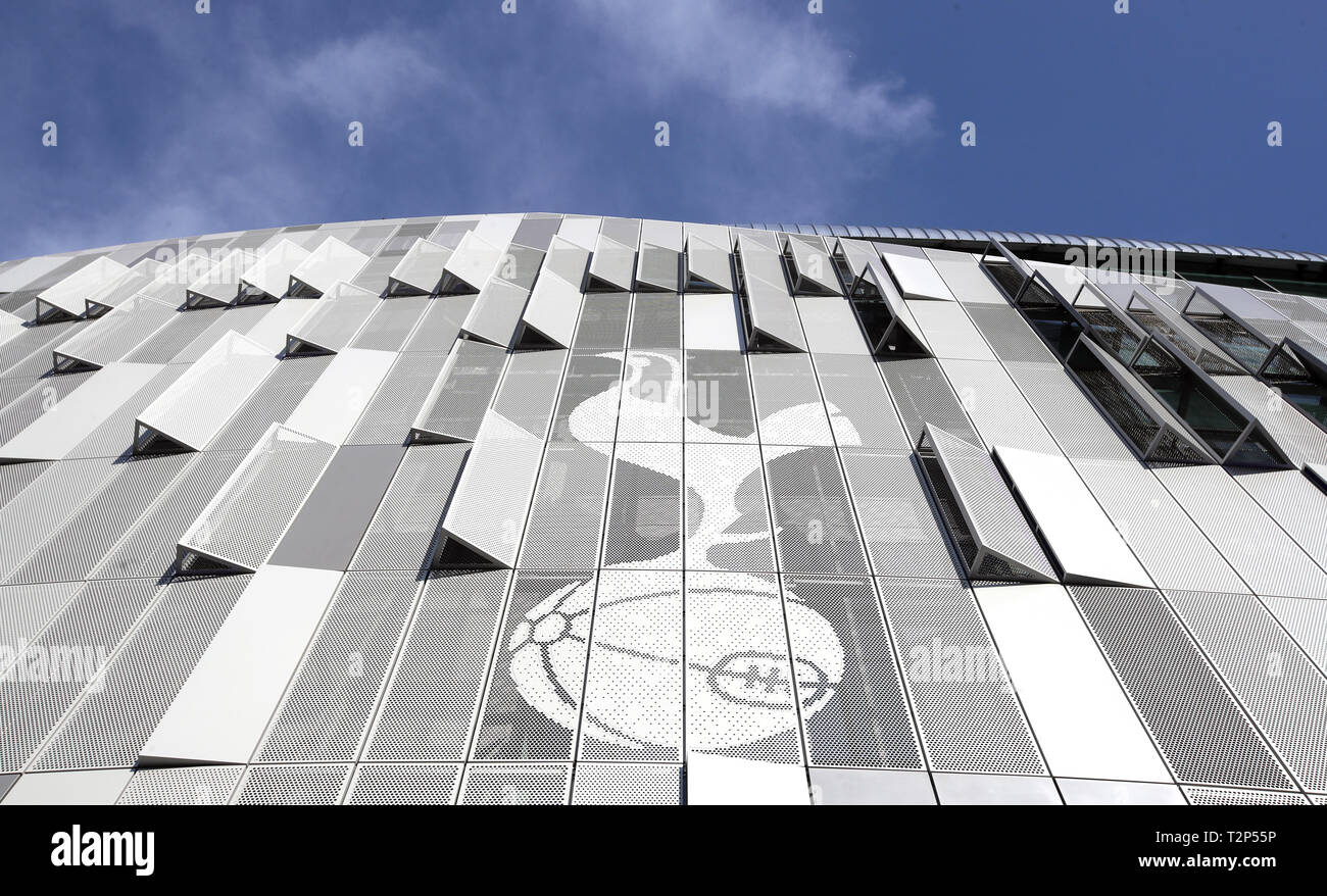 General view outside The Tottenham Hotspur Stadium, London Stock Photo ...