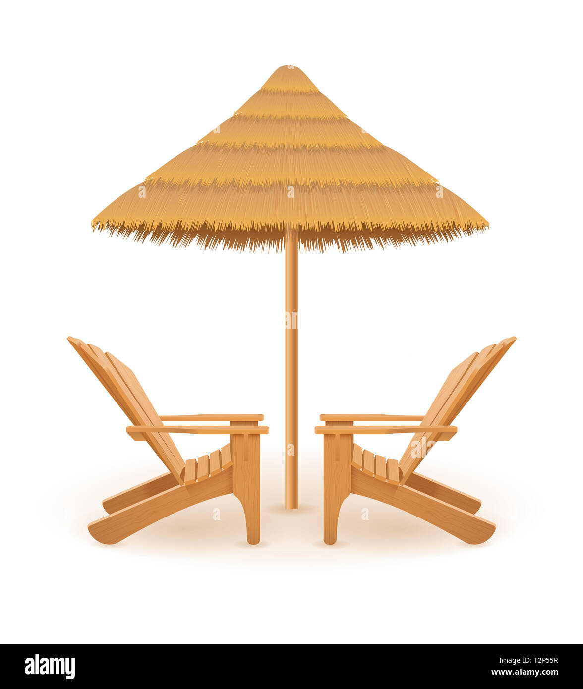 Beach Chair Vector Free Download