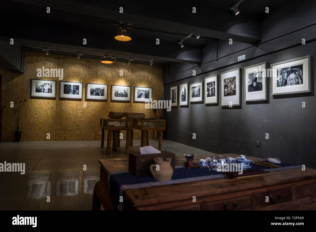 Exhibition space and cafe, Dali Art Factory, Dali Old Town, Yunnan ...