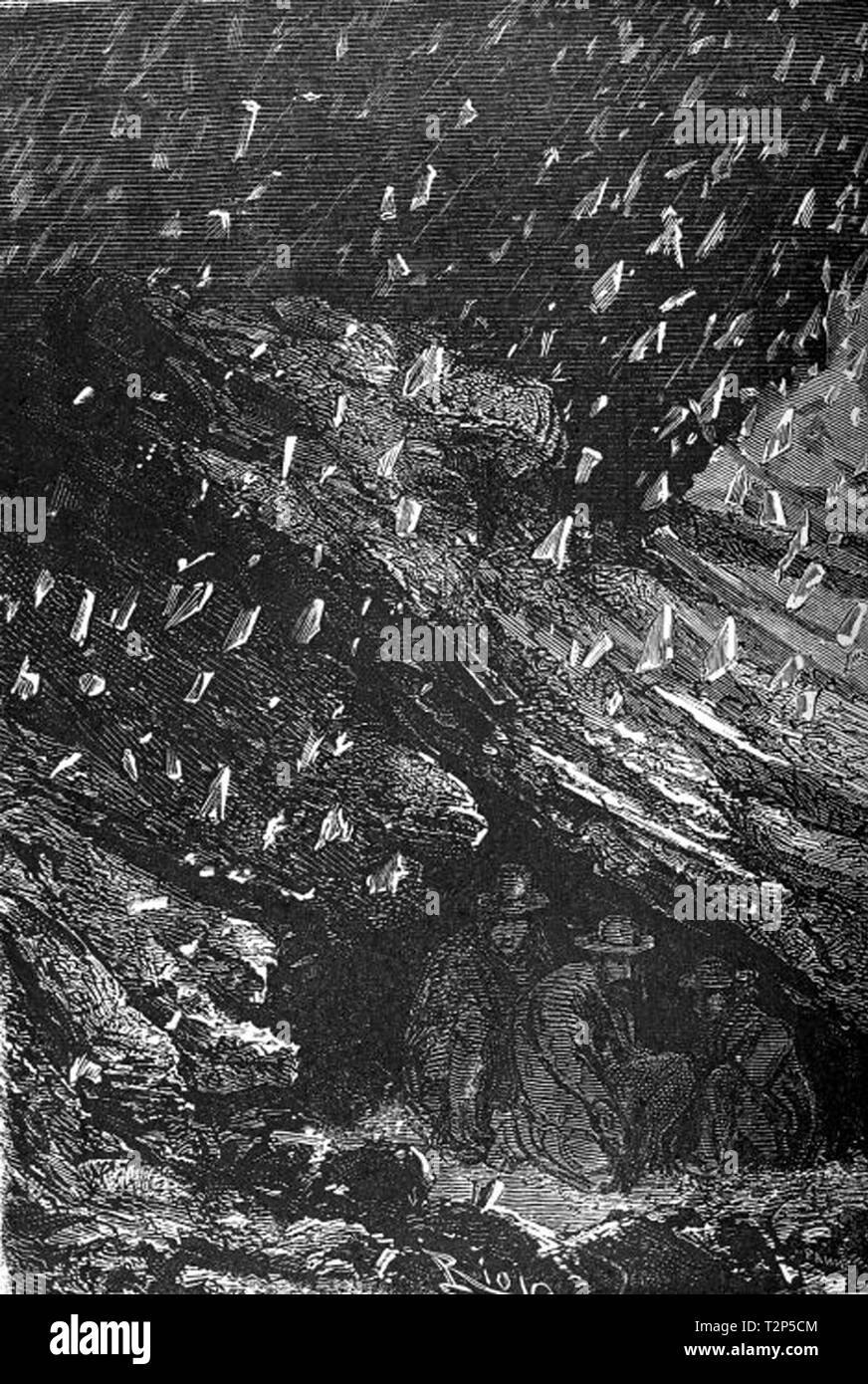 Vintage etching illustration Stock Photo - Alamy