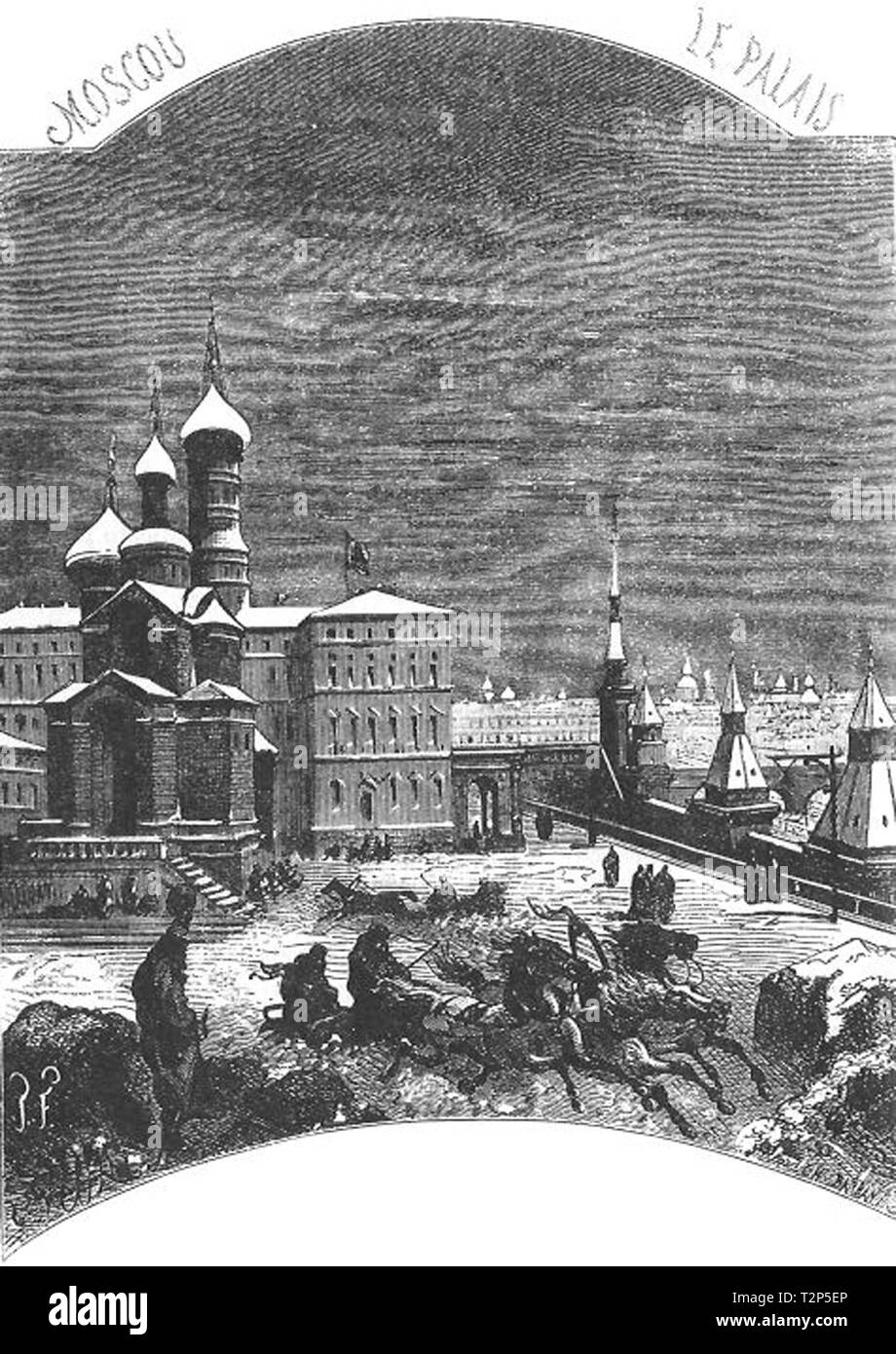 Vintage etching illustration Stock Photo - Alamy