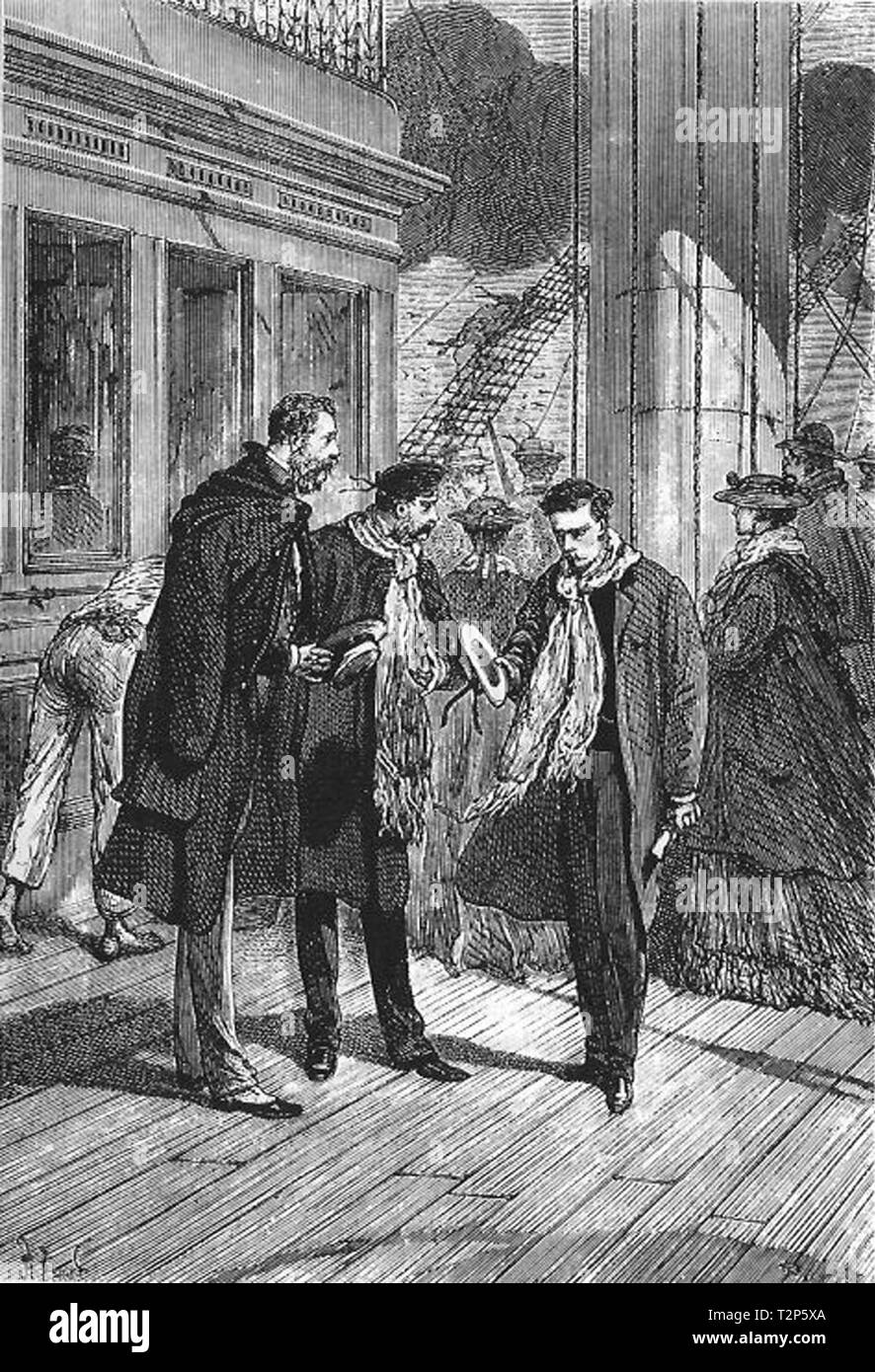 Vintage etching illustration Stock Photo - Alamy