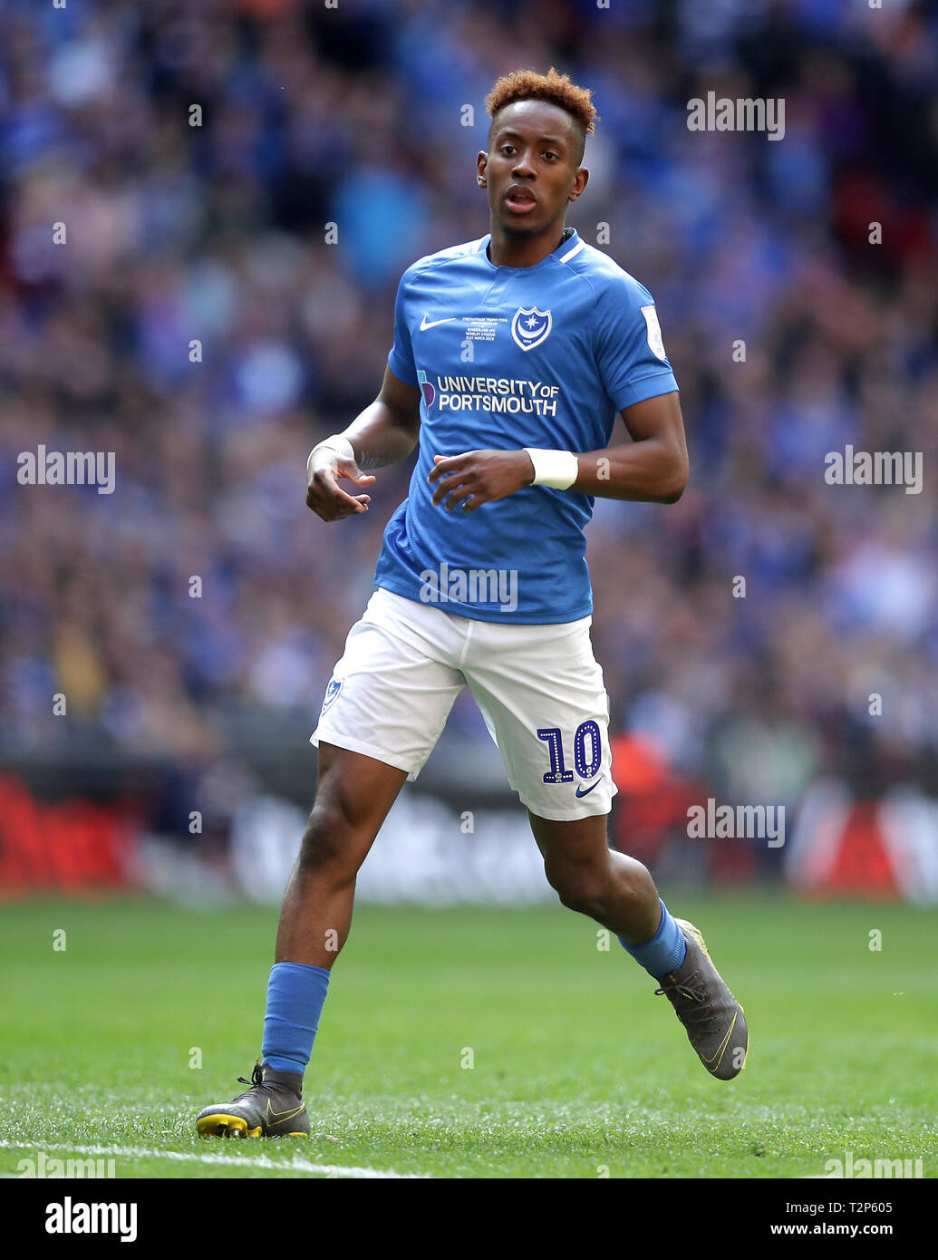 Jamal Lowe, Portsmouth Stock Photo - Alamy