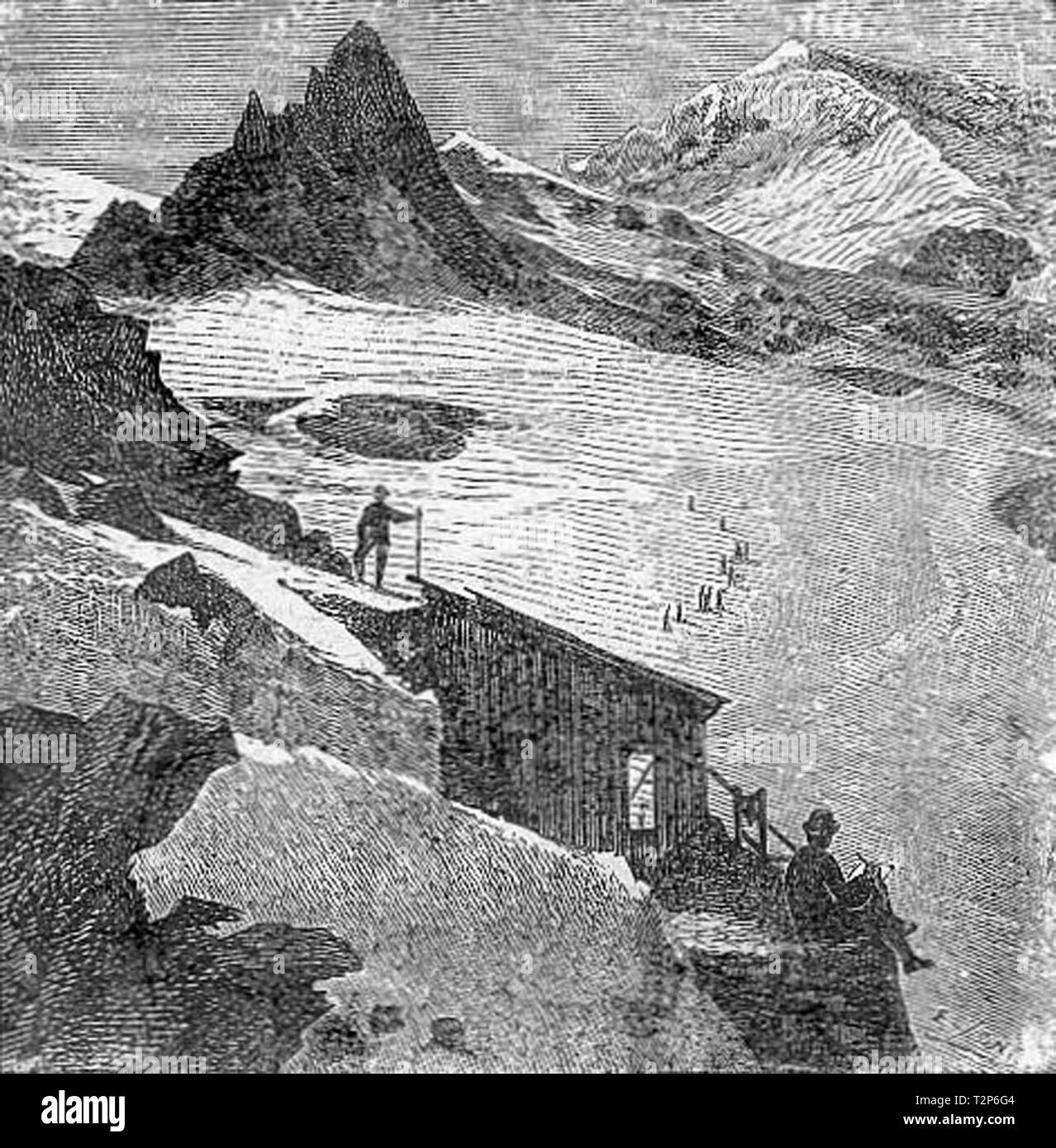 Vintage etching illustration Stock Photo - Alamy