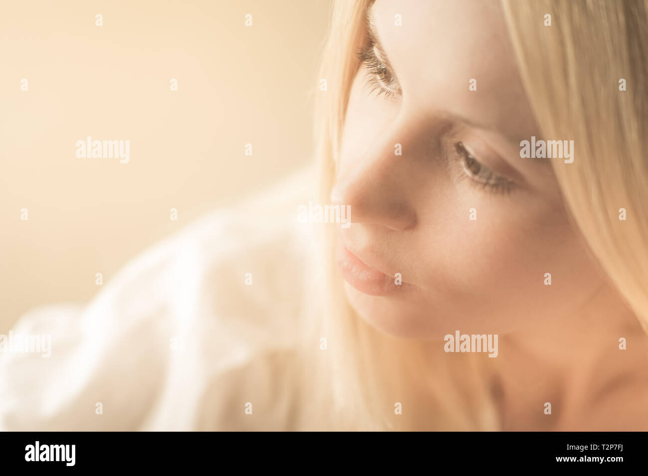 Pensive look hi-res stock photography and images - Alamy