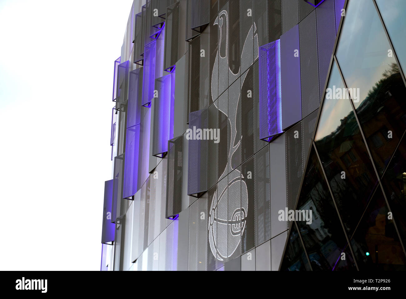 General view outside The Tottenham Hotspur Stadium, London Stock Photo ...