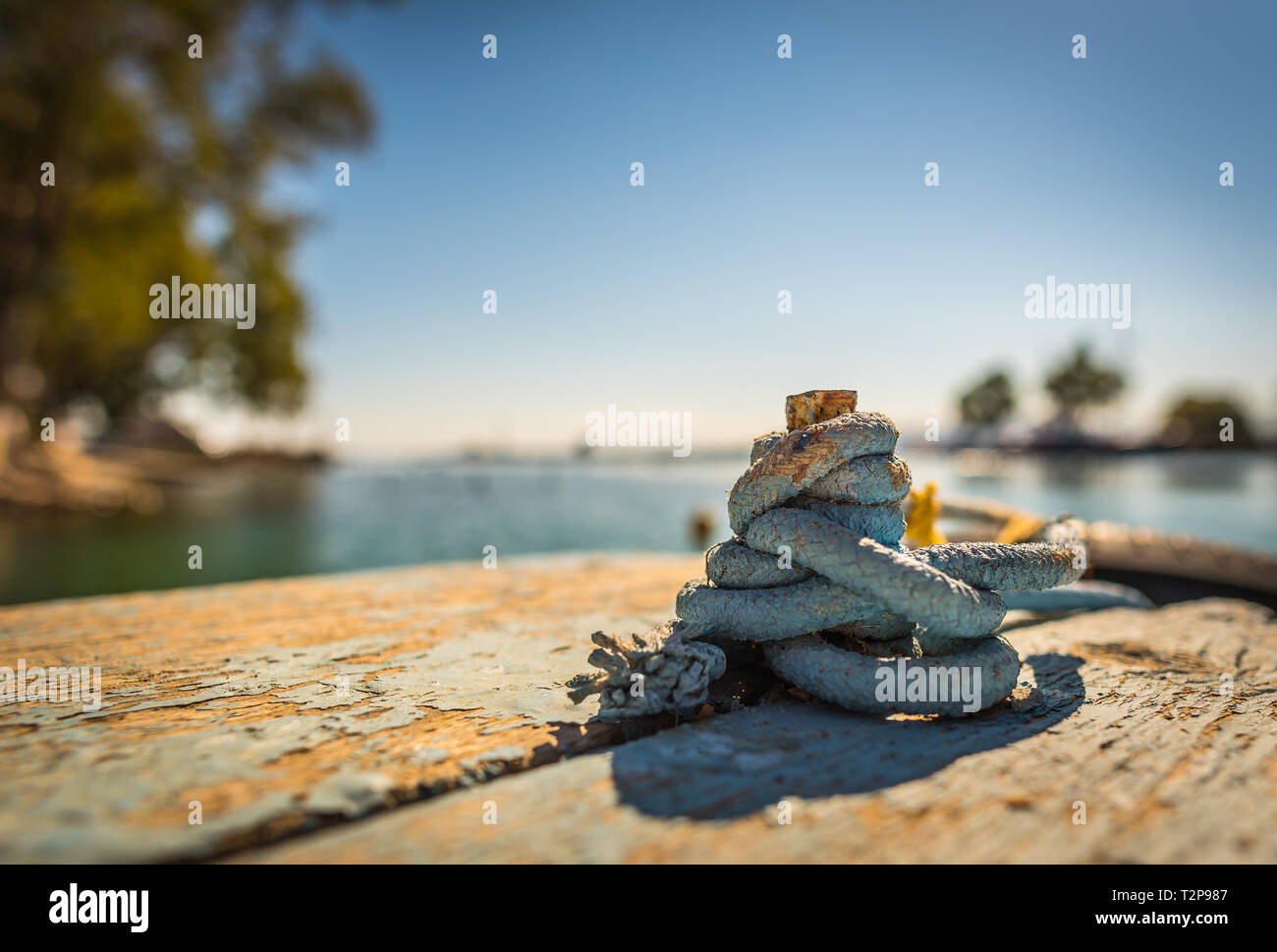 Surfing Rescue Fender Boat Line Stock Photo - Alamy