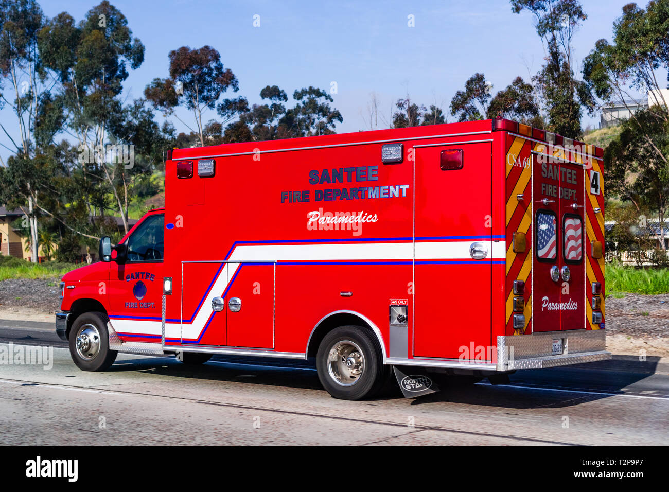 Santee fire rescue hi-res stock photography and images - Alamy