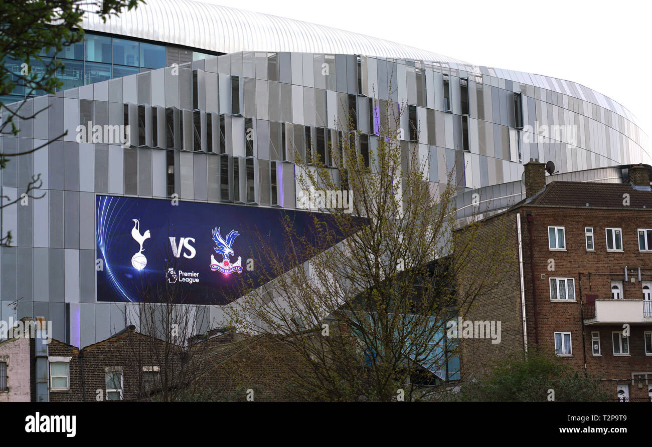 General view outside The Tottenham Hotspur Stadium, London Stock Photo ...