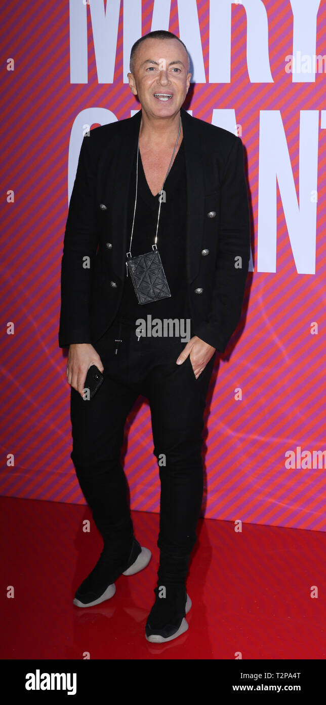 Fashion designer Julien Macdonald arrives to attend the Mary Quant VIP ...