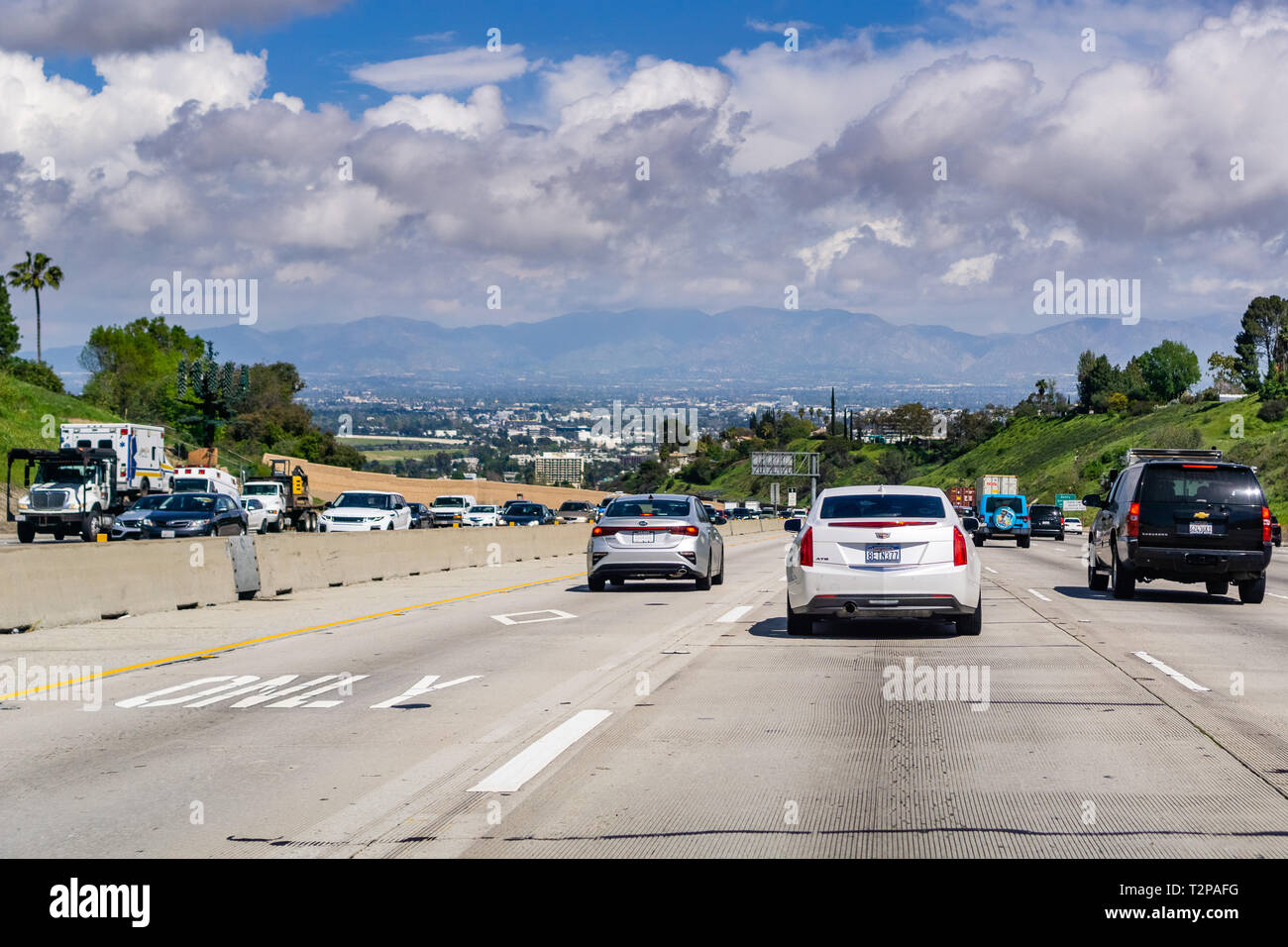 405 freeway los angeles california hi-res stock photography and images ...