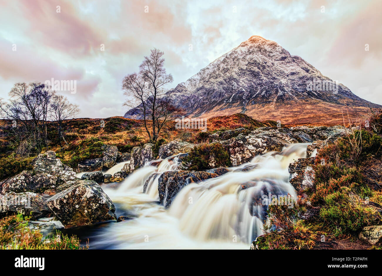 Buachaille etive mor winter hi-res stock photography and images - Alamy