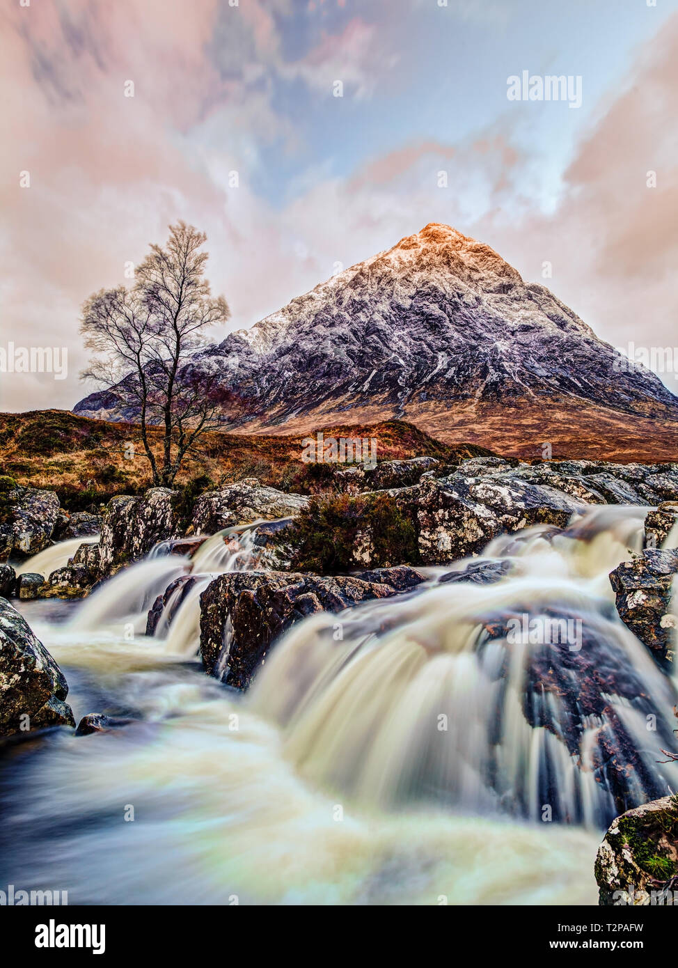 Buachaille etive mor winter hi-res stock photography and images - Alamy