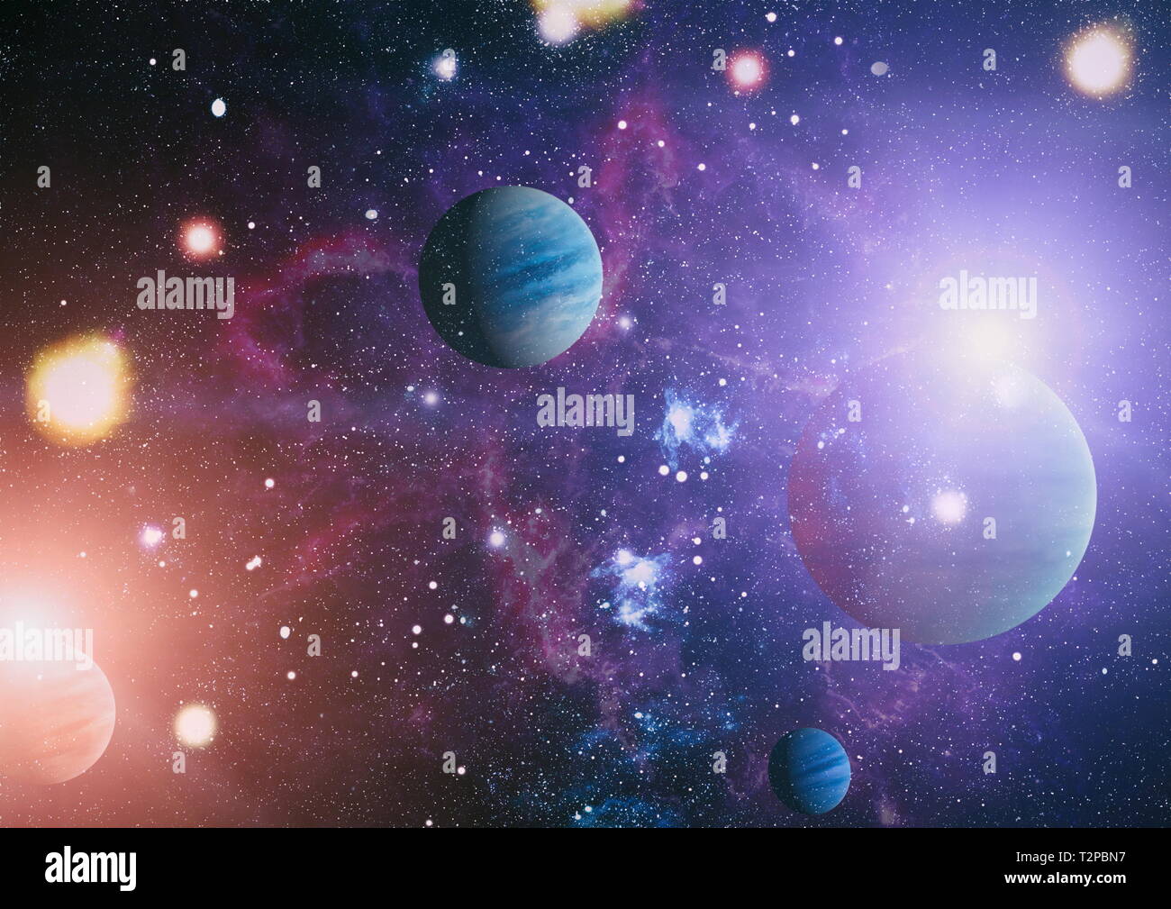 High quality space background. Elements of this image furnished by NASA ...