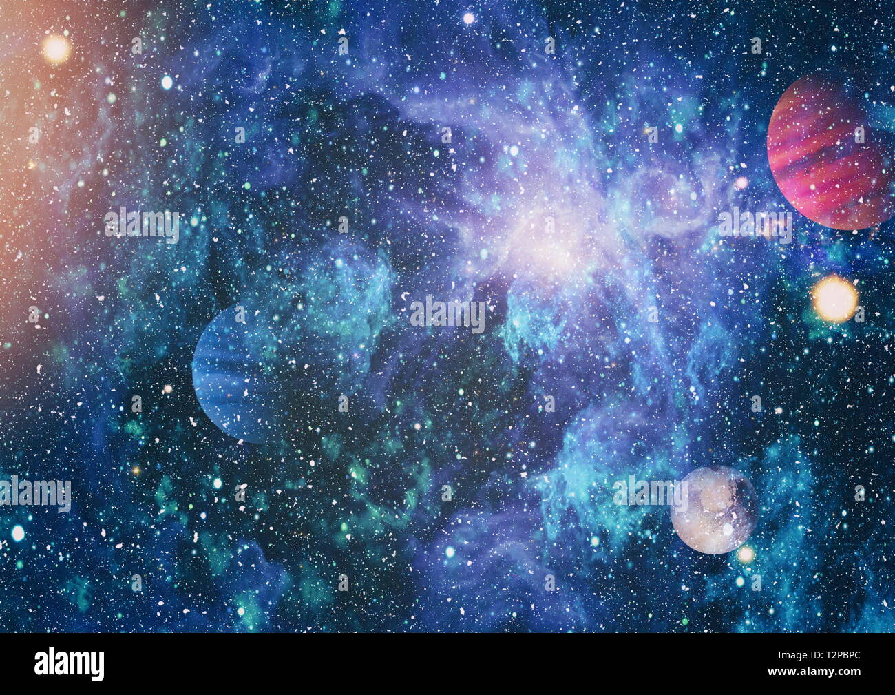 High quality space background. Elements of this image furnished by NASA ...
