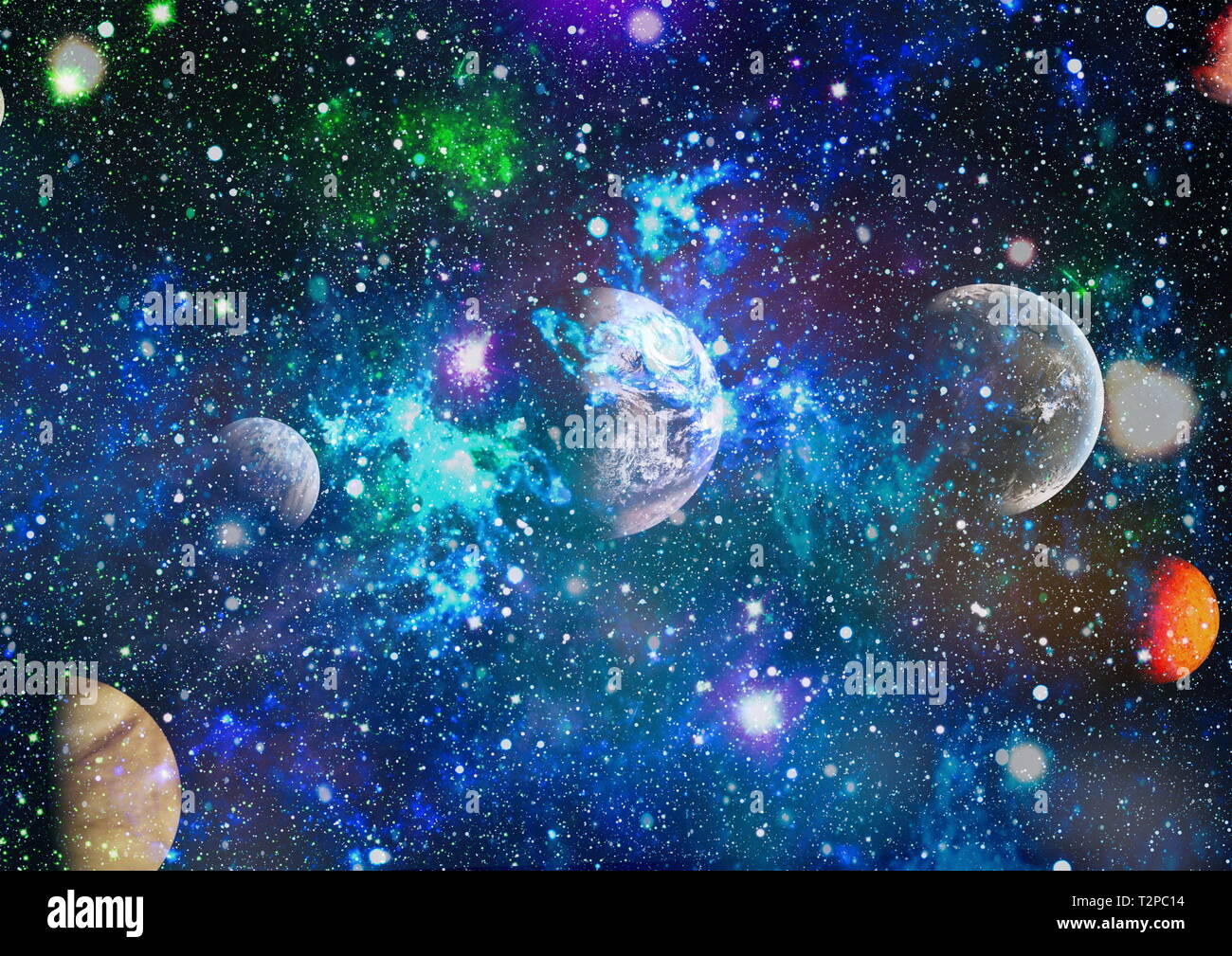 High quality space background. Elements of this image furnished by NASA ...