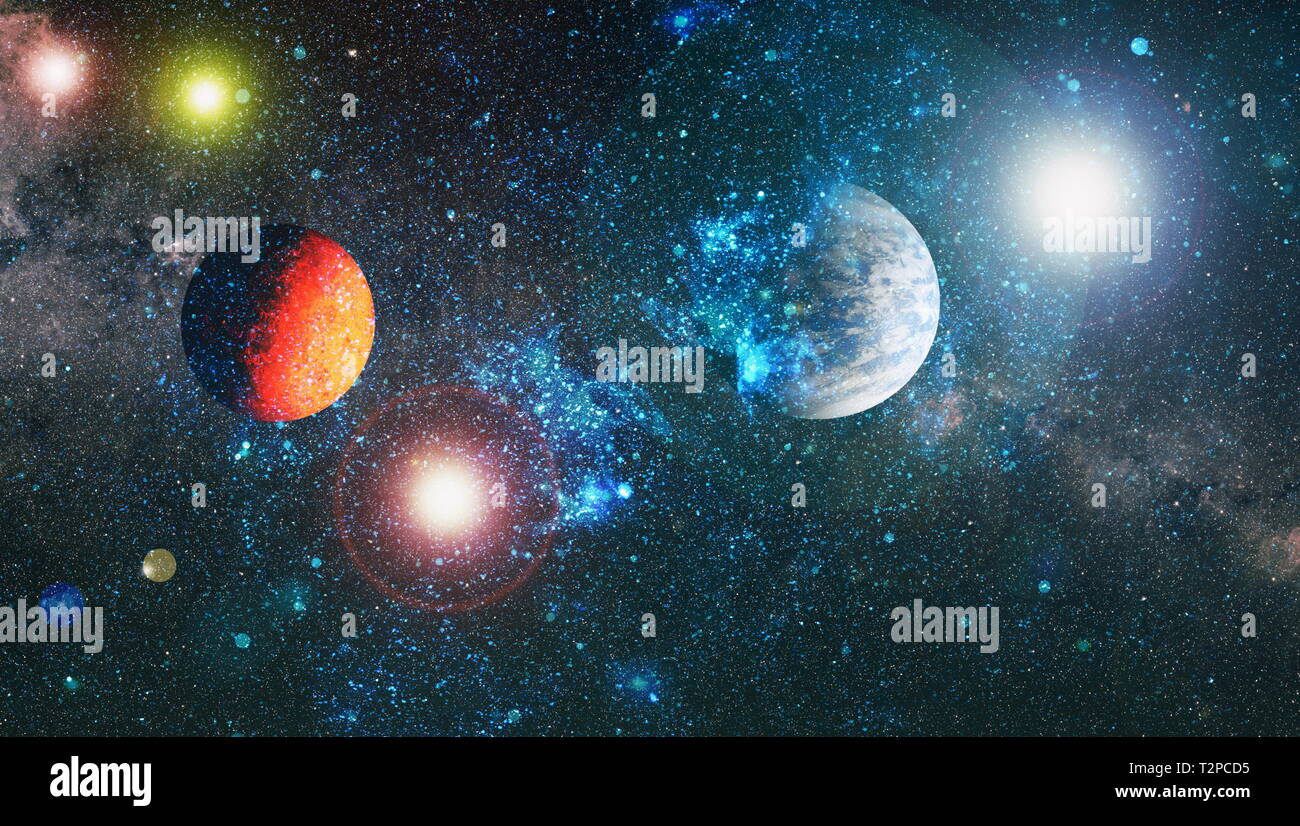 High quality space background. Elements of this image furnished by NASA ...