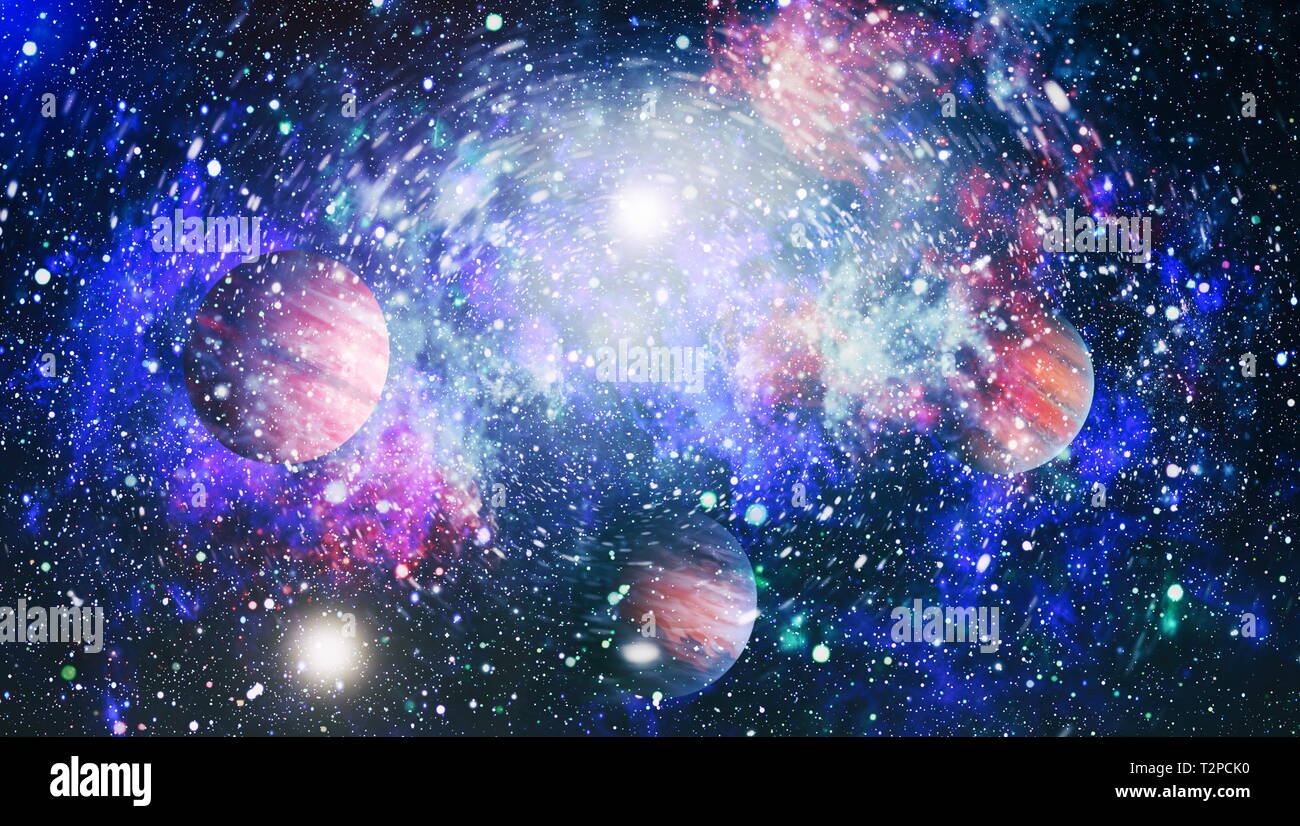 Colorful deep space. Universe concept background. Elements of this ...