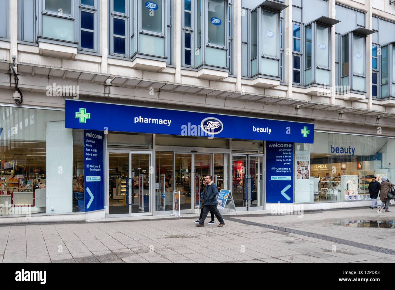 Boots store facade entrance hi-res stock photography and images - Alamy