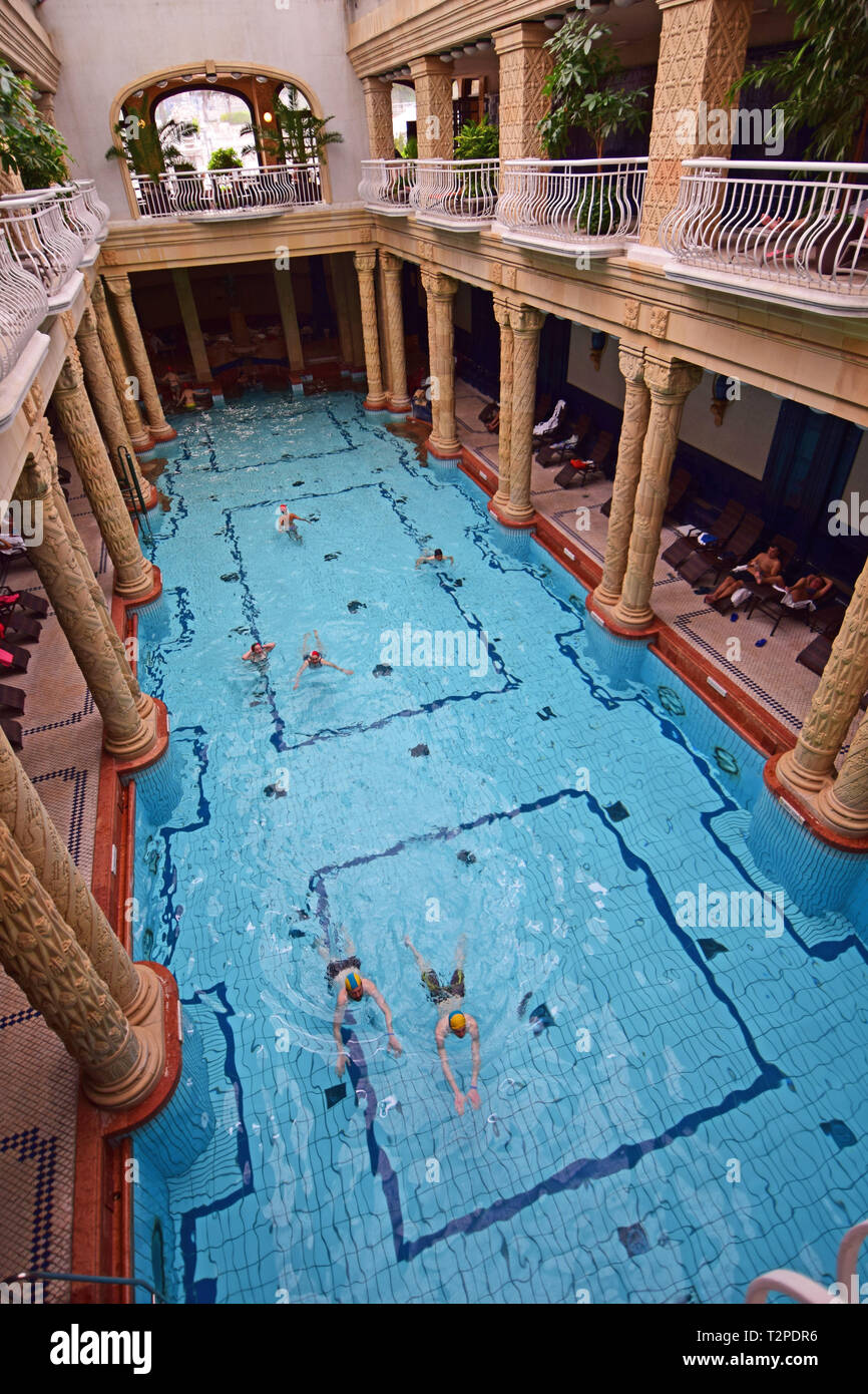 Gellert Thermal Baths and Swimming Pool (also known as the Gellért ...
