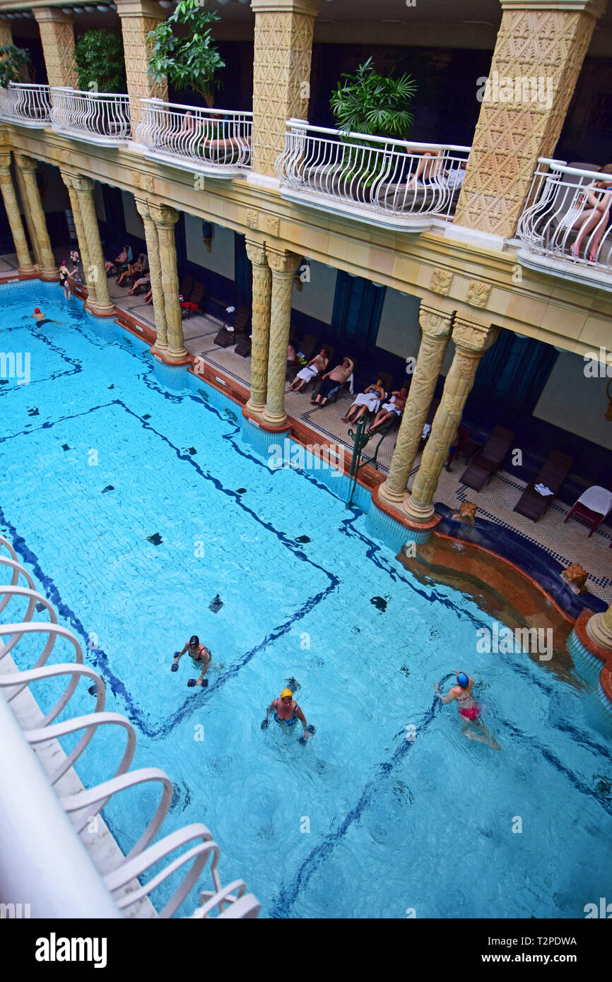 Gellert Thermal Baths and Swimming Pool (also known as the Gellért ...