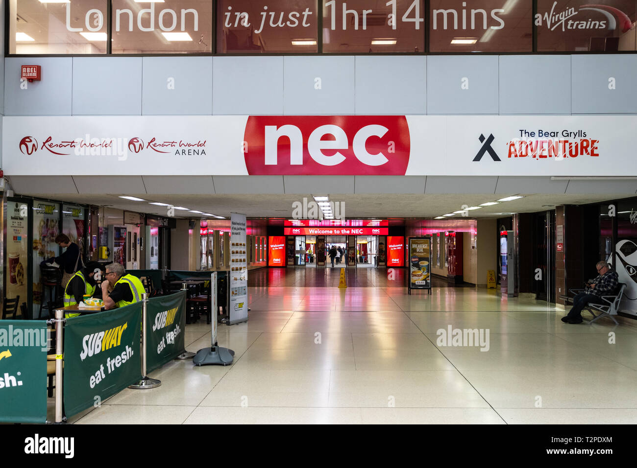 Fast food subway restaurant interior hi-res stock photography and ...
