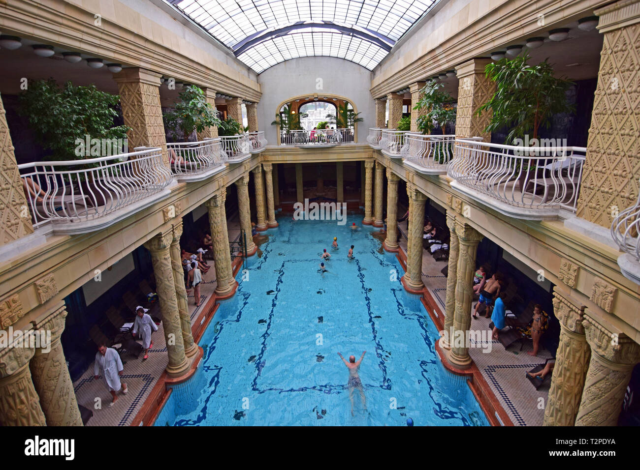 Gellert Thermal Baths and Swimming Pool (also known as the Gellért ...