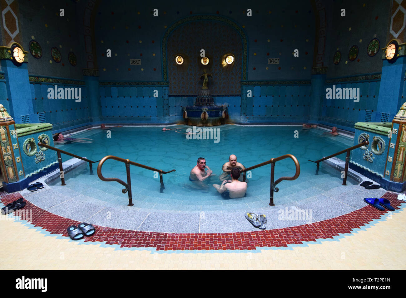 Gellert Thermal Baths and Swimming Pool (also known as the Gellért ...